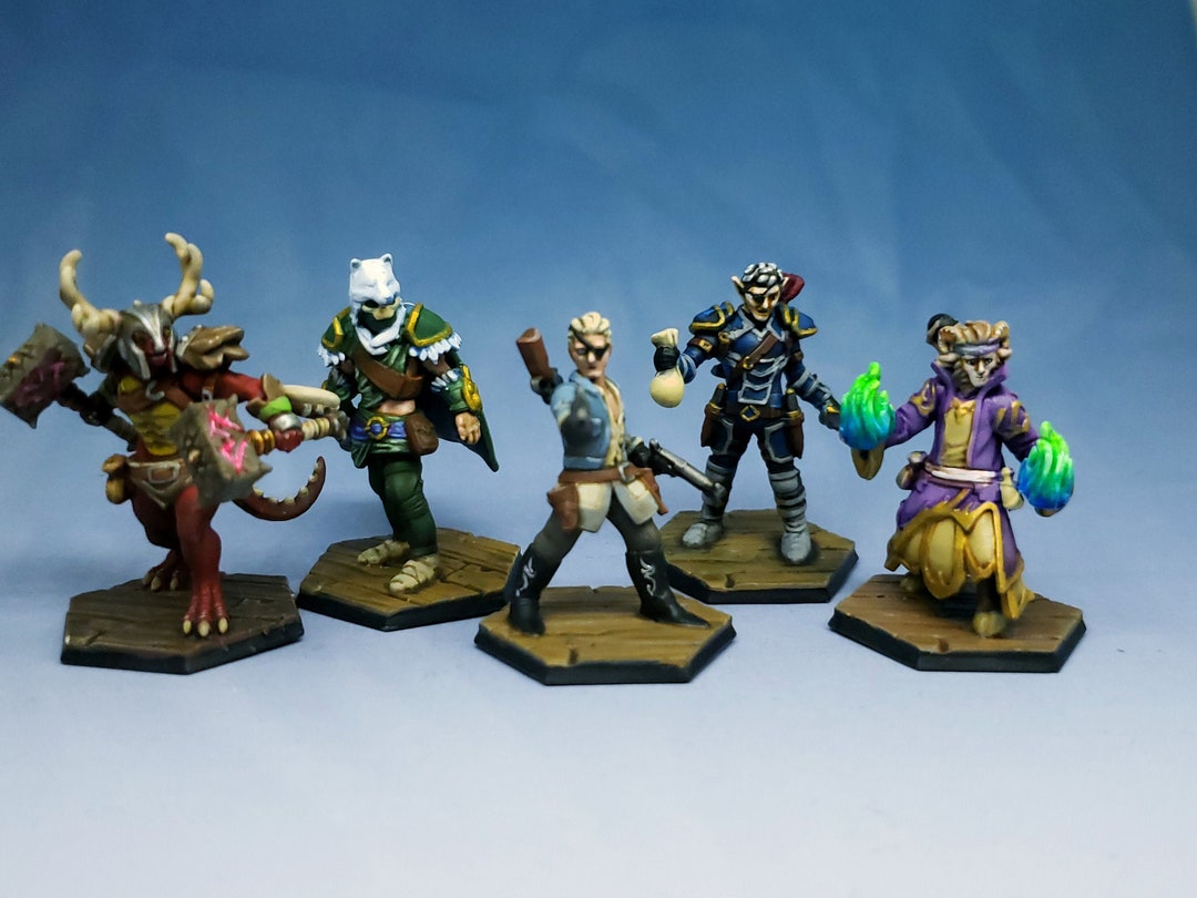 Miniature Painting Service for Board Games, RPG Characters Like D&D and ...