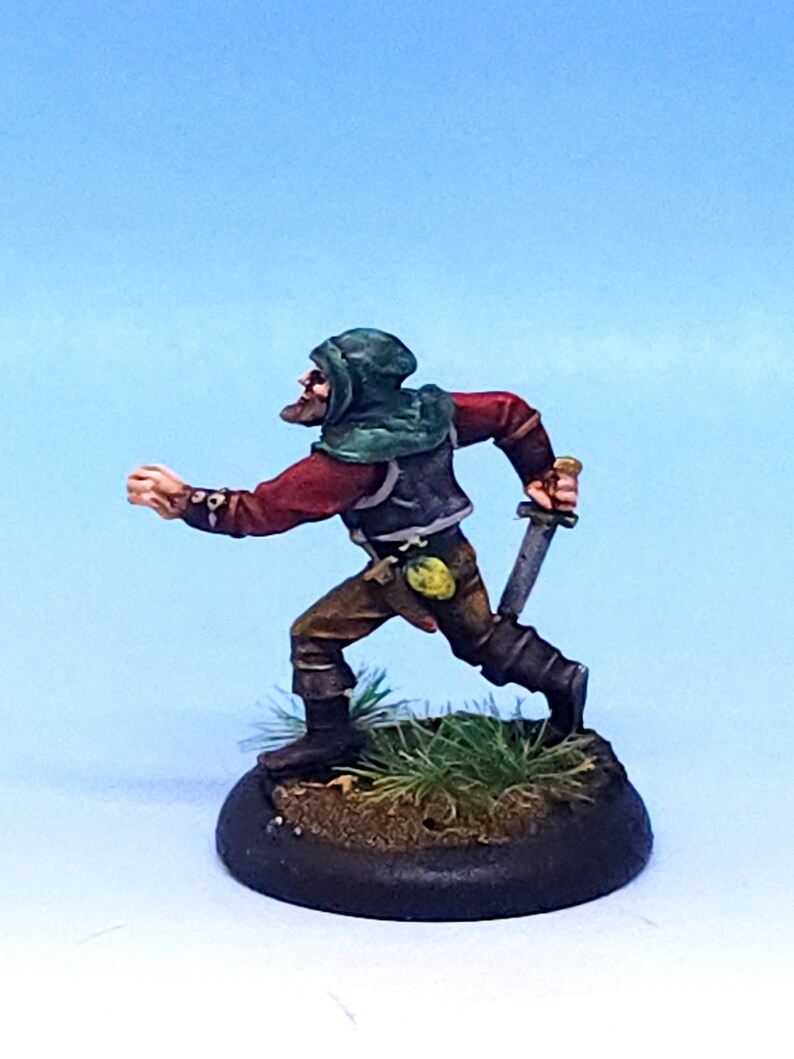 Bandit / Thief Painted Mini by Reaper Miniatures for Rpgs Like - Etsy