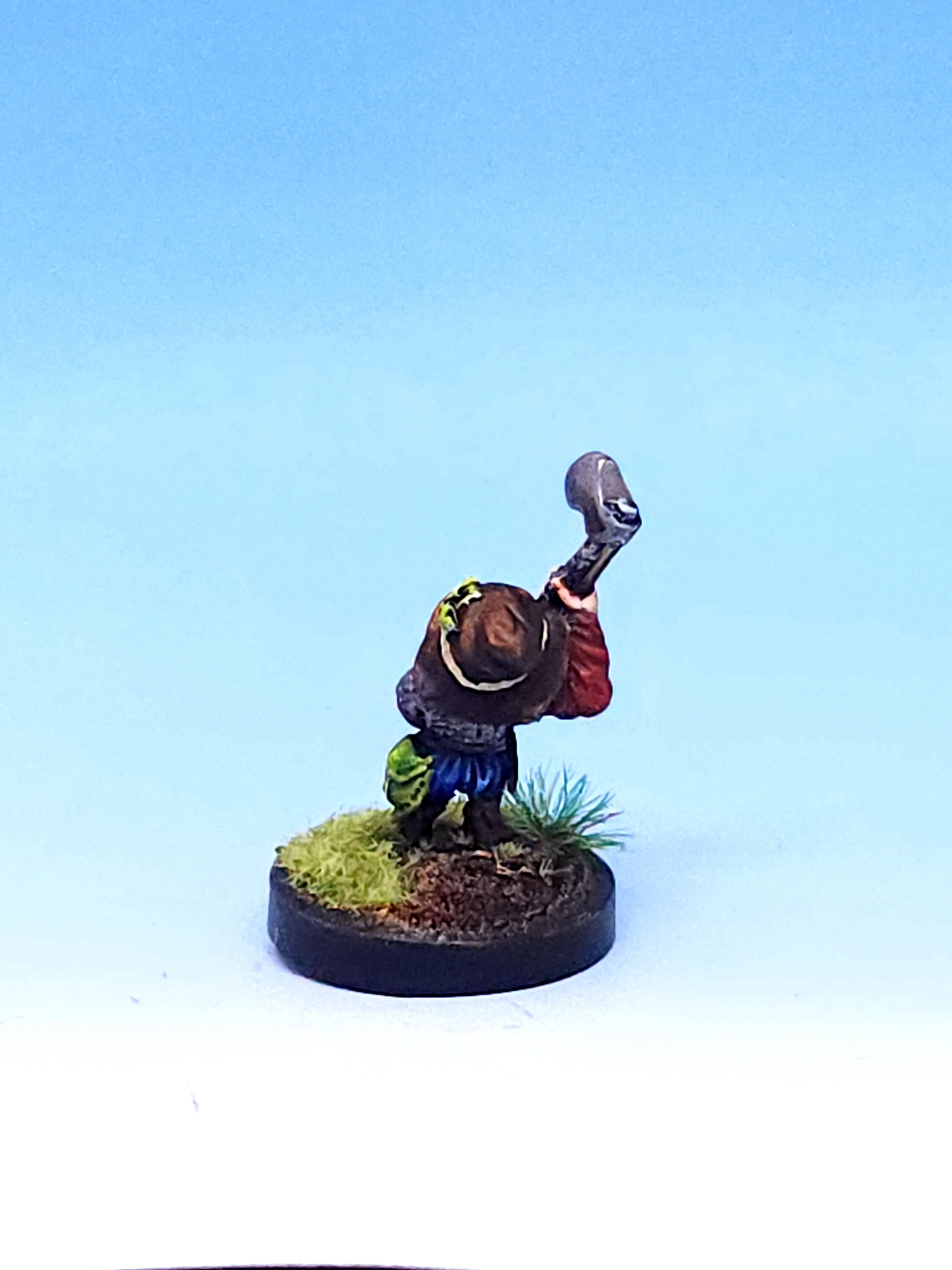 Dwarf W/ Axe Painted Mini From Grenadier Miniatures for Rpgs - Etsy
