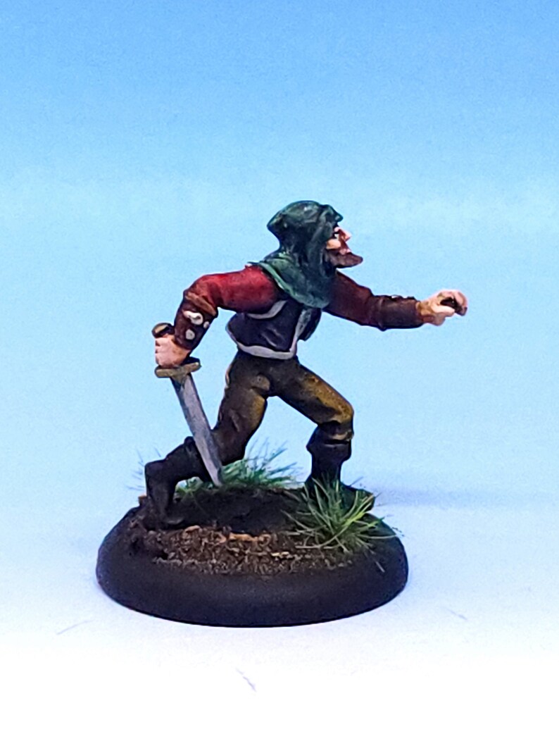Bandit / Thief Painted Mini by Reaper Miniatures for Rpgs Like - Etsy