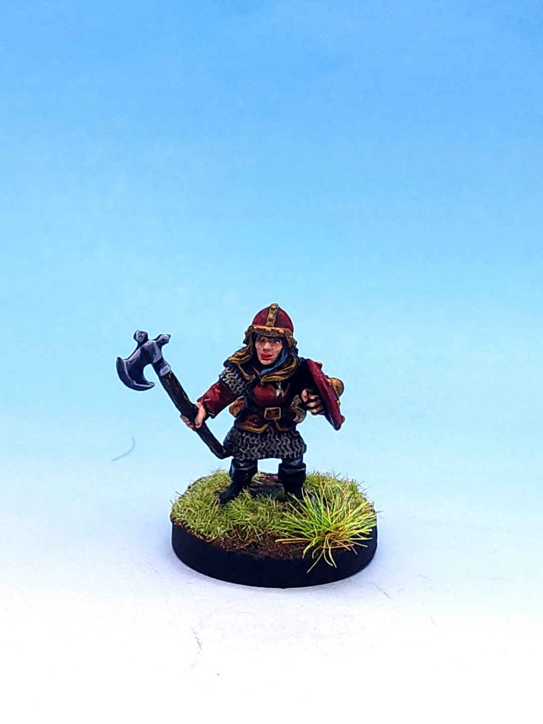 Female Dwarf Fighter Painted Mini by Reaper Miniatures Rpg Dnd - Etsy