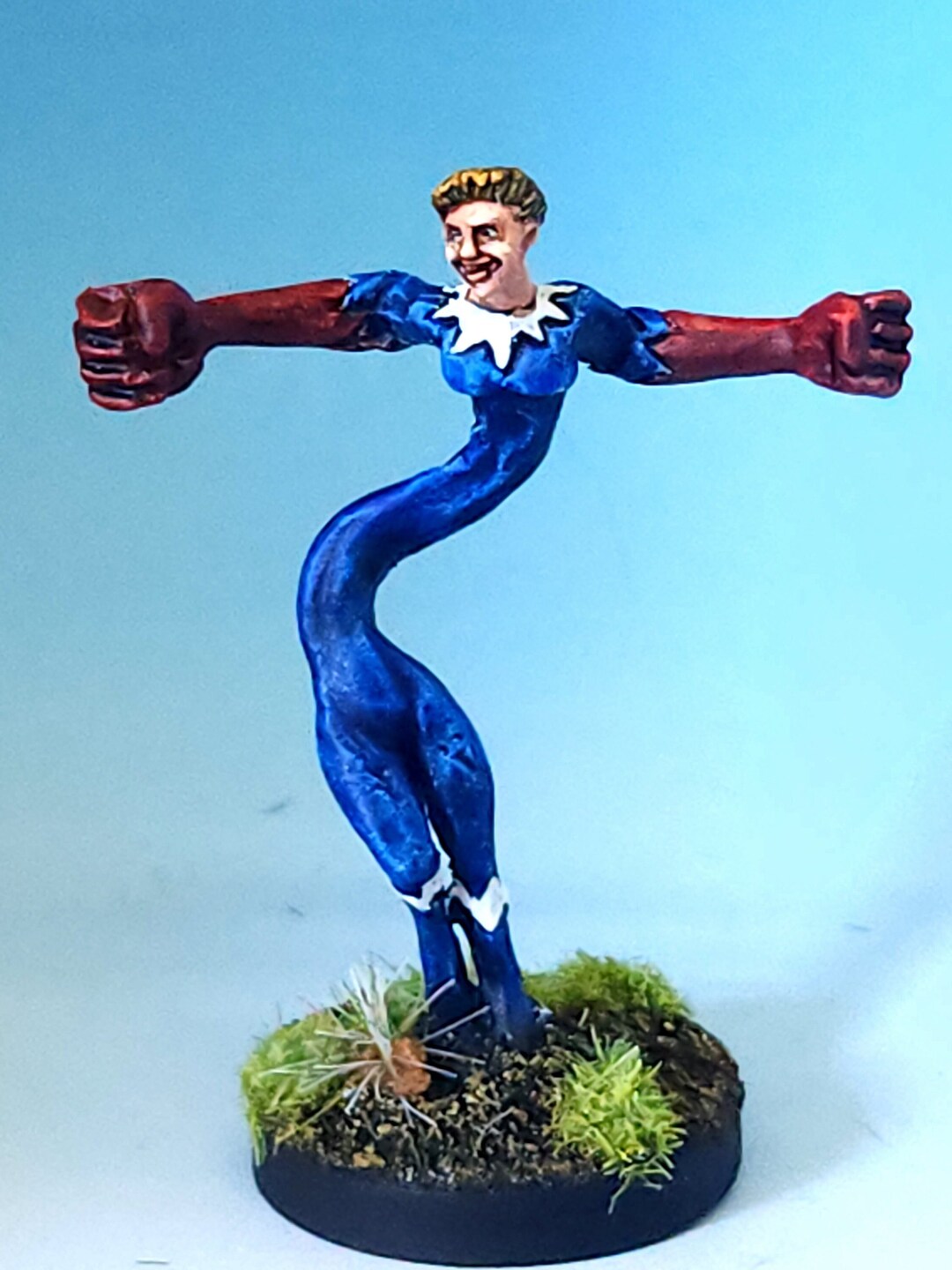 Female Stretch Superhero Painted Mini From Old Glory Miniatures ...