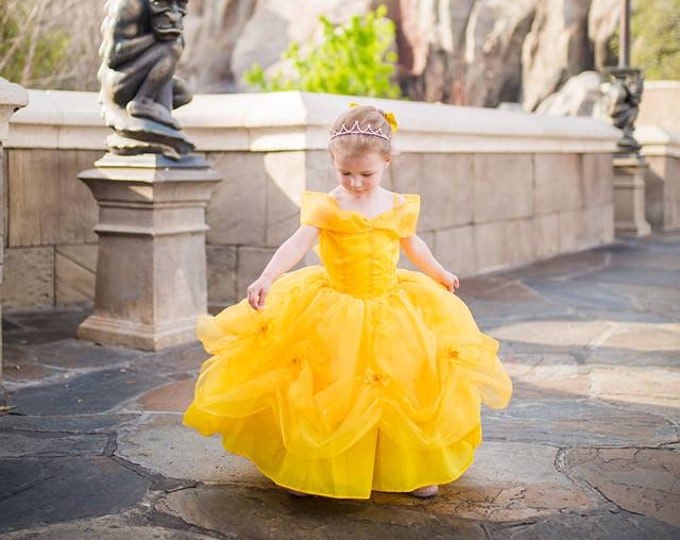 Belle Dress / Disney Princess Dress Beauty and the Beast Belle Costume ...
