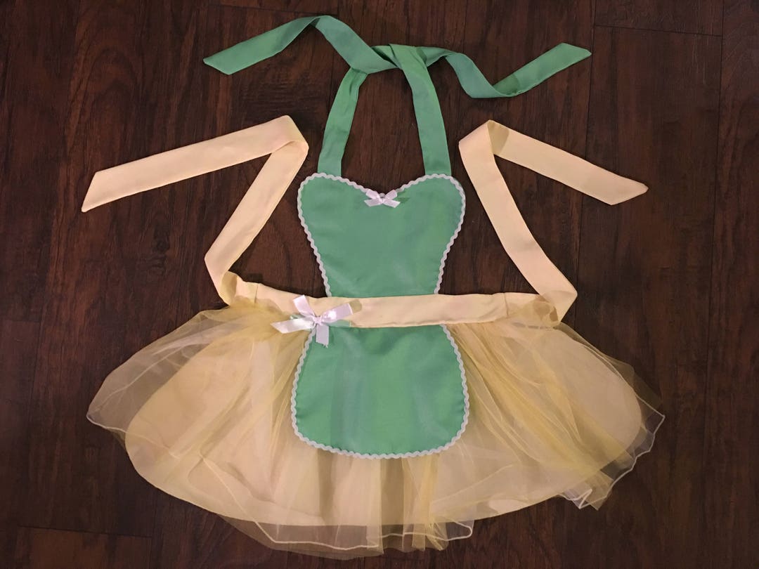 Princess Apron Disney Princess and the Frog Inspired Tiana Dress up ...