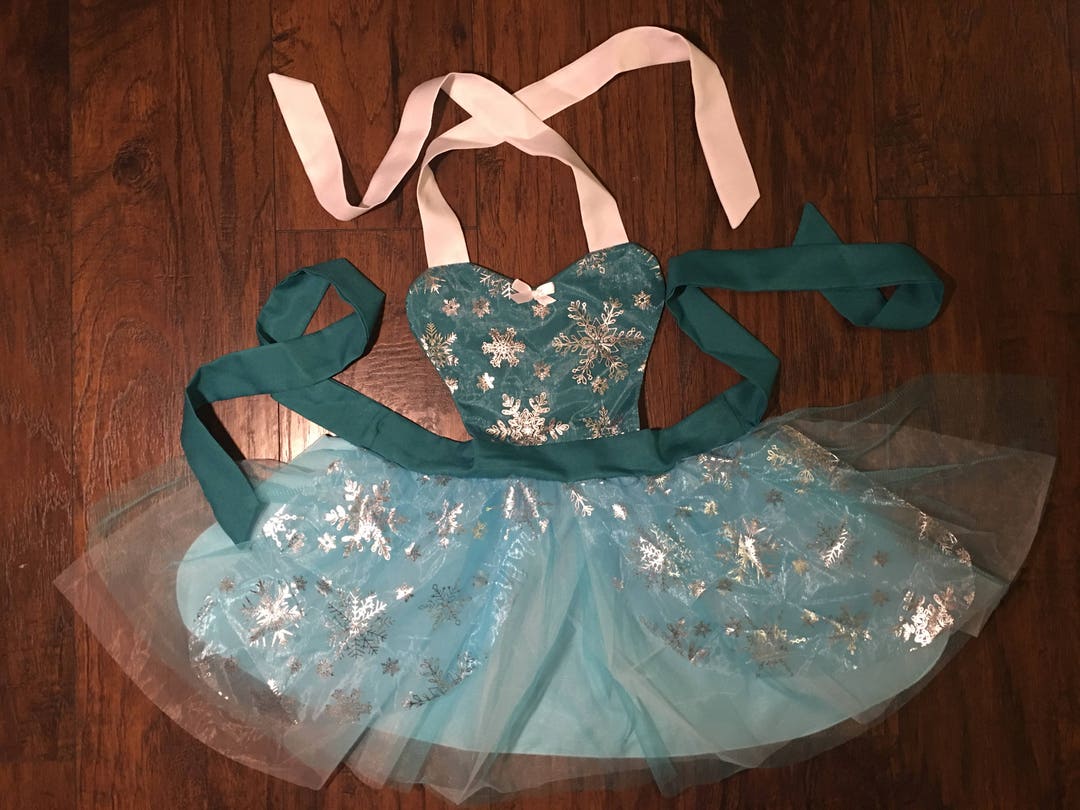 Princess Apron Disney Inspired Frozen Elsa Dress up Apron Child Kids ...