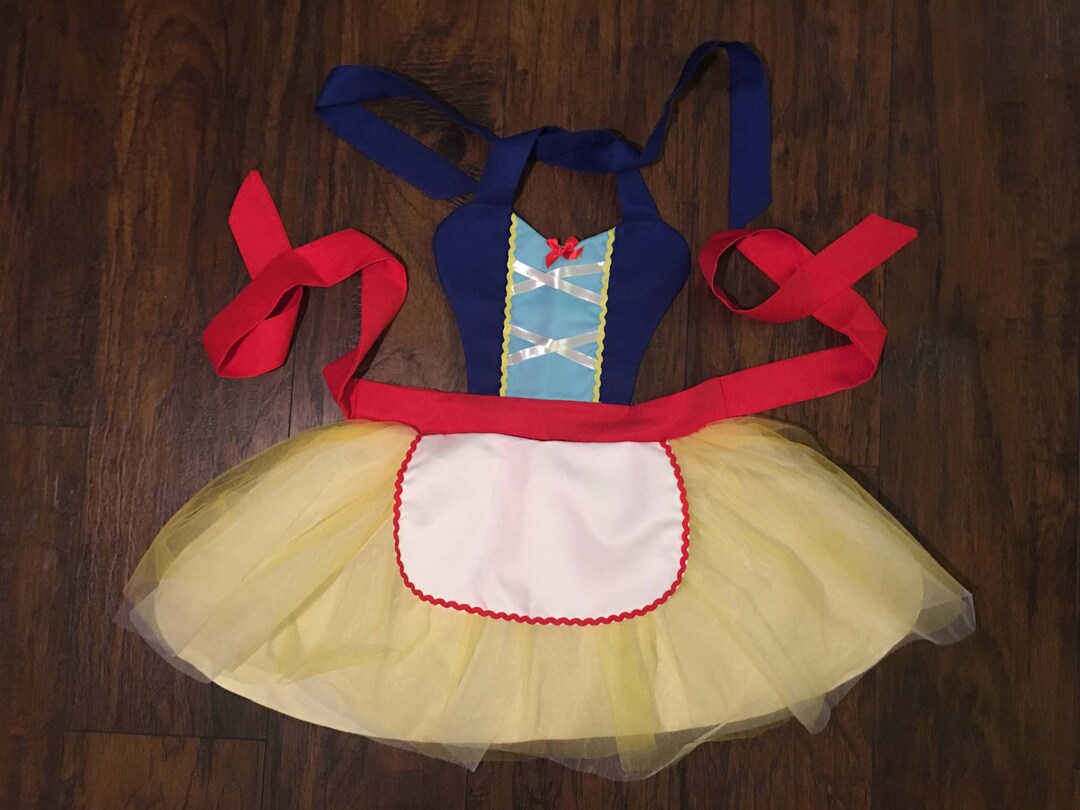 Princess Apron Disney Inspired Snow White Dress up Apron Child - Etsy