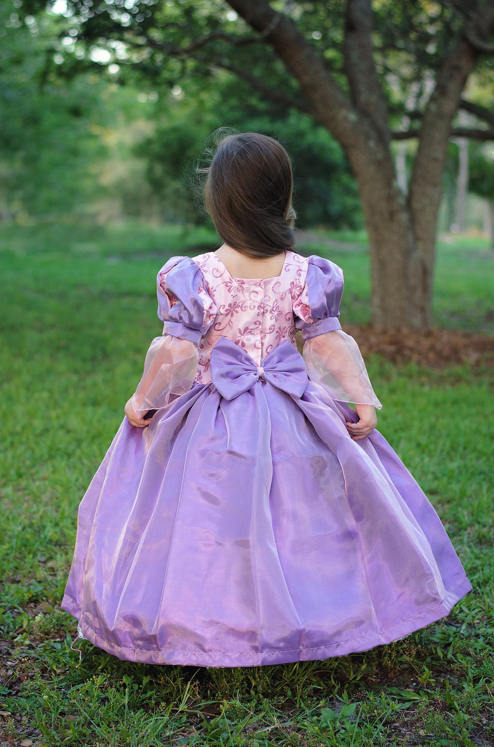 Rapunzel Dress / Princess Disney Inspired Tangled Costume | Etsy