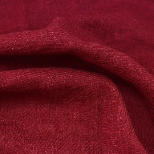 Softened Linen Cotton Wool Blend Fabric Medium Weight Sky - Etsy