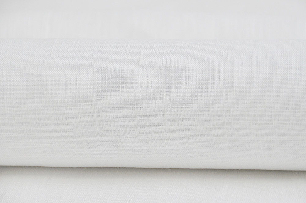 Softened White Linen Fabric MEDIUM WEIGHT White Linen 190 - Etsy