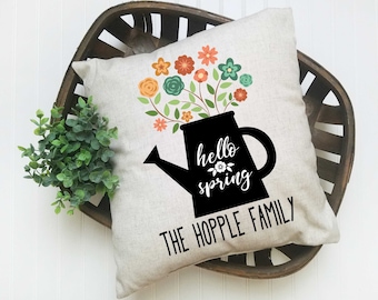 Hello Spring Watering Can - Etsy