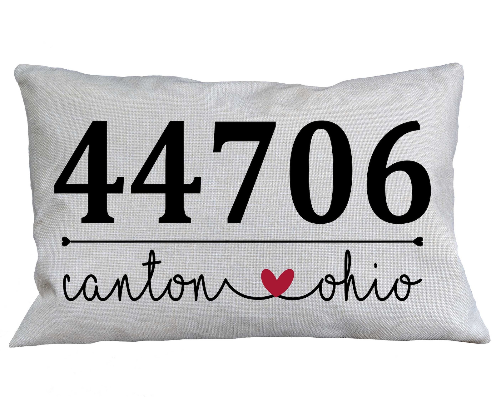 Zip Code Pillow Cover City Pillow Real Estate Closing Gift - Etsy