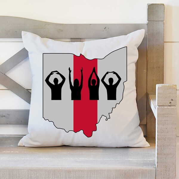 Ohio State Pillow - Etsy