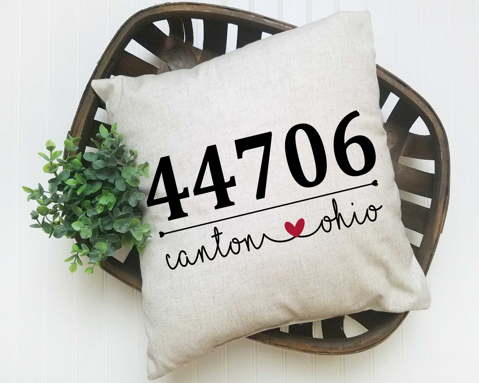 Personalized Zip Code Pillow Real Estate Closing Gift - Etsy