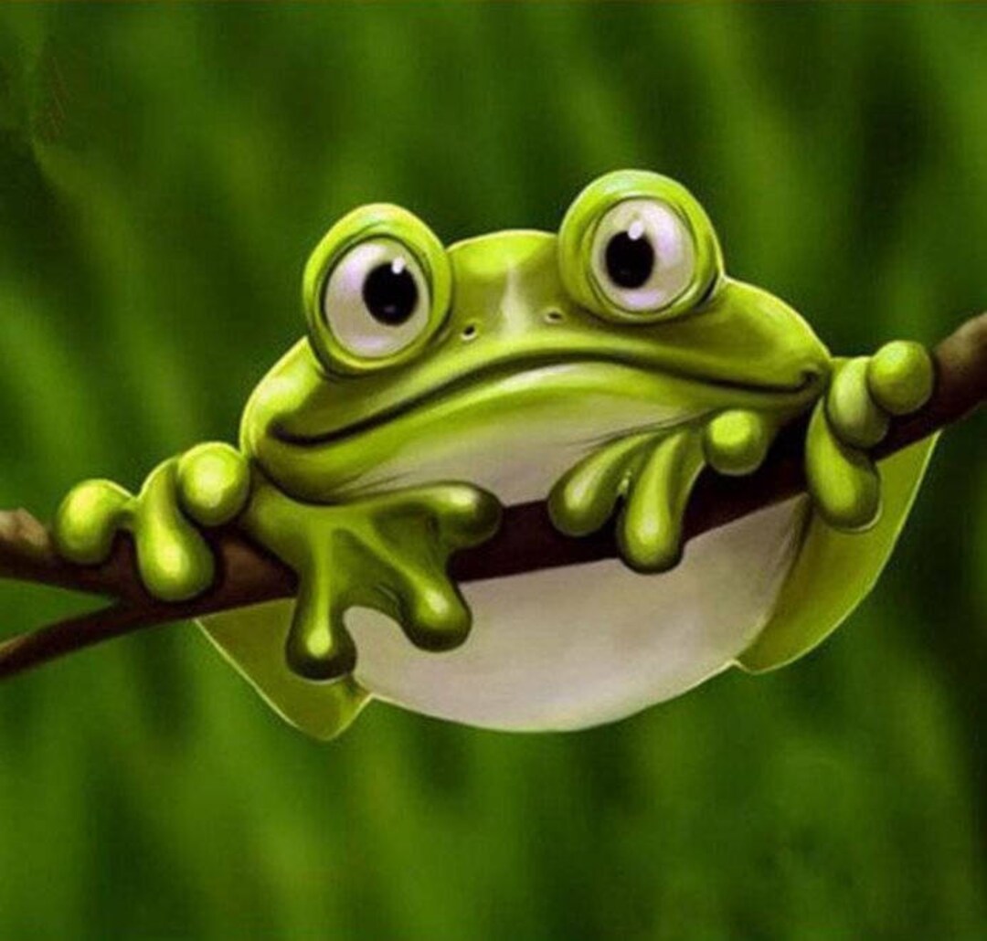 Cute Frog Cross Stitch Pattern - Etsy