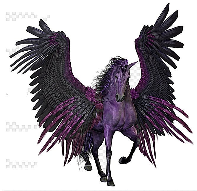 Purple Pegasus Cross Stitch Pattern - Etsy