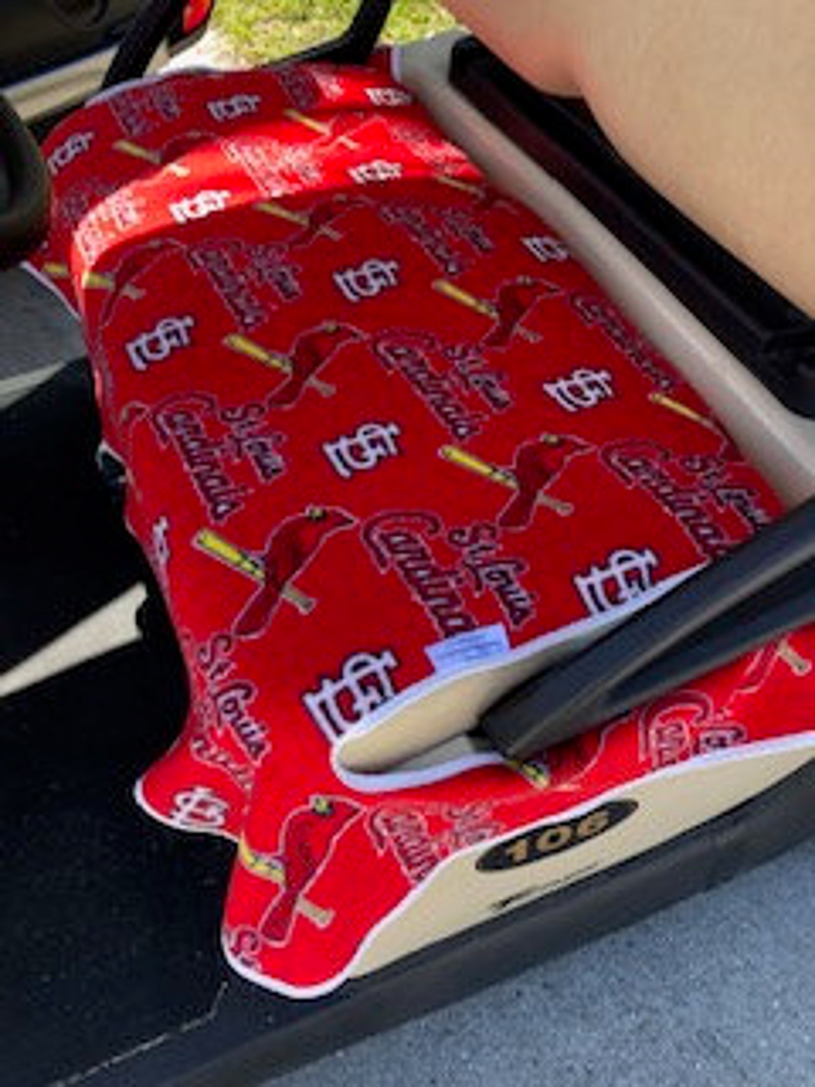 Golf Cart Seat Cover St Louis Cardinals Fleece Material | Etsy