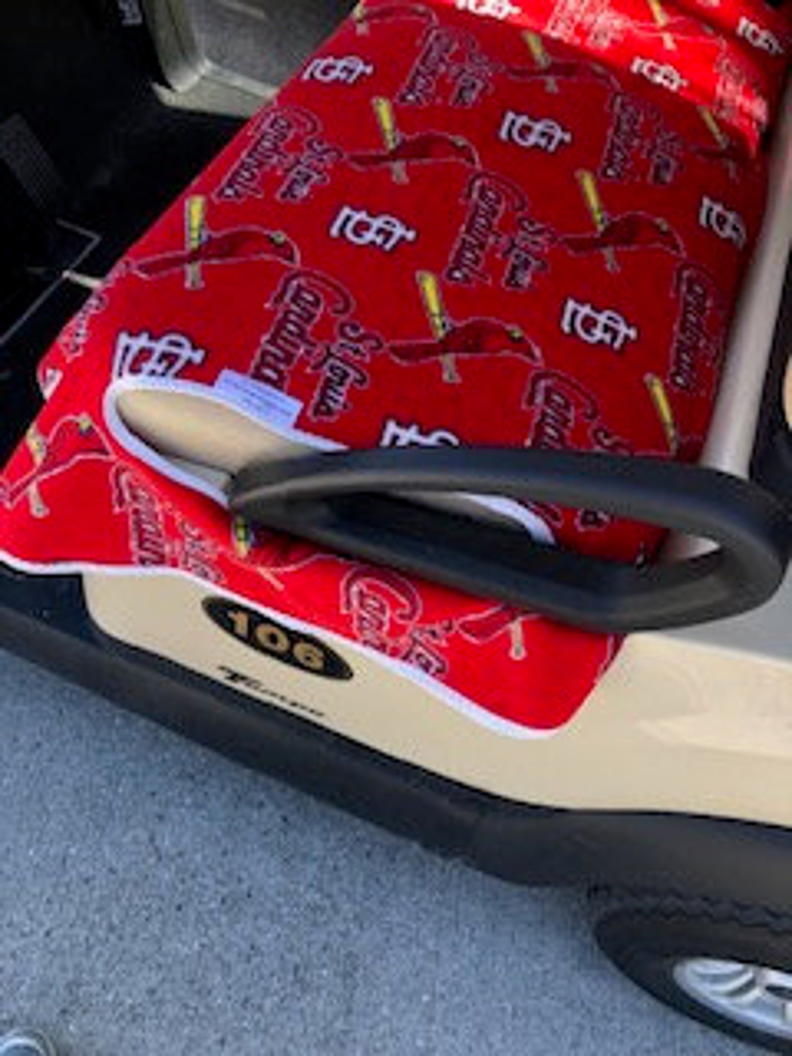 Golf Cart Seat Cover St Louis Cardinals Fleece Material - Etsy