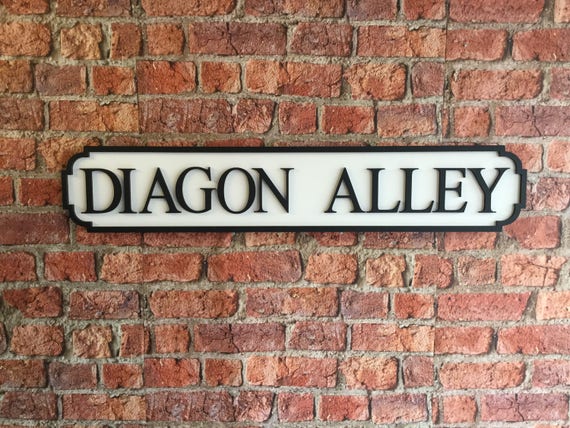 Diagon Alley Street Sign