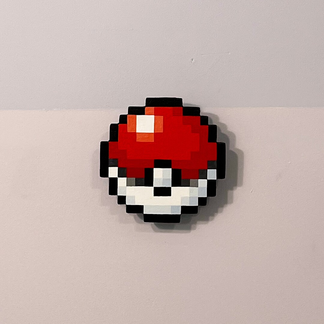 Pokemon Pokeball wood - Etsy