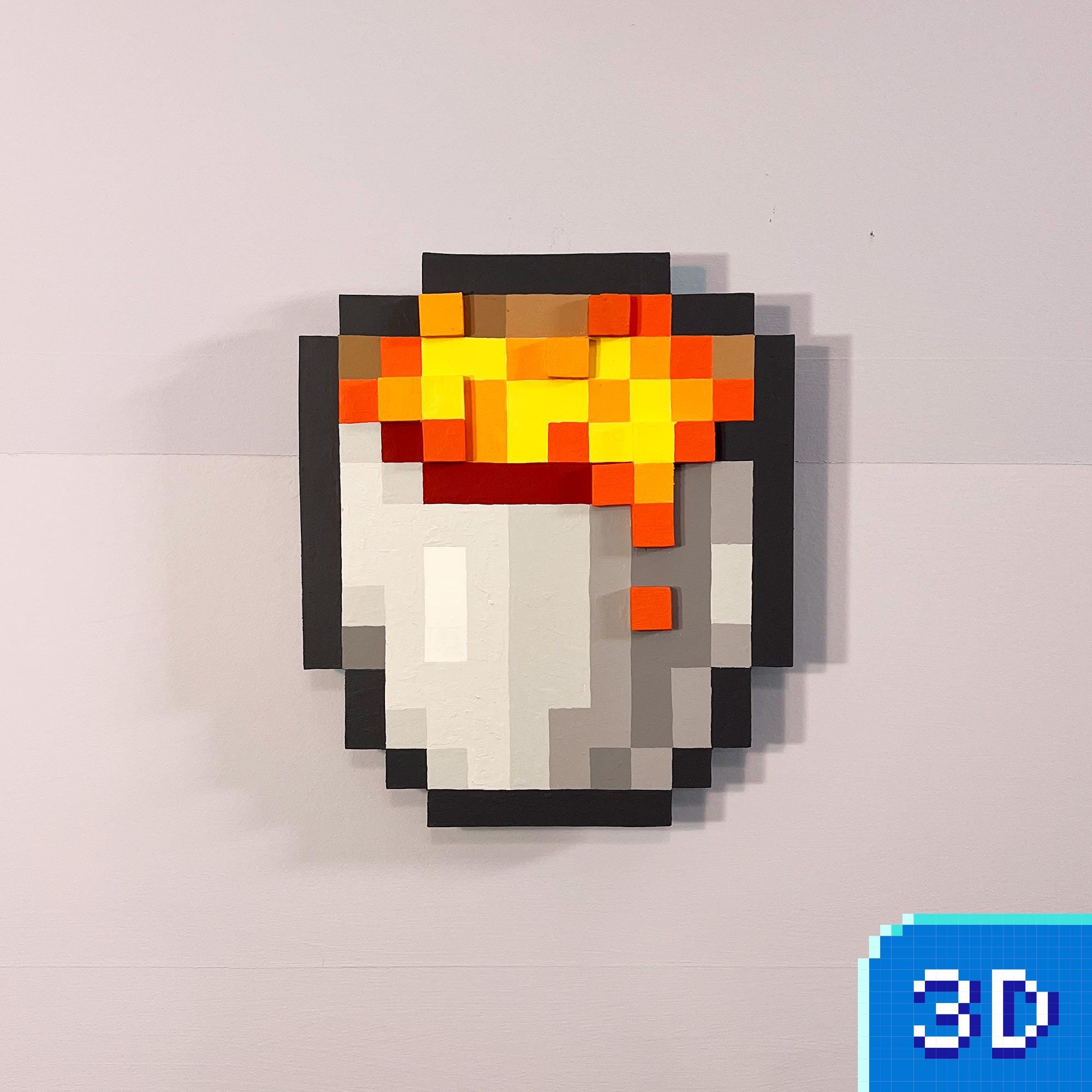 Minecraft Lava Bucket