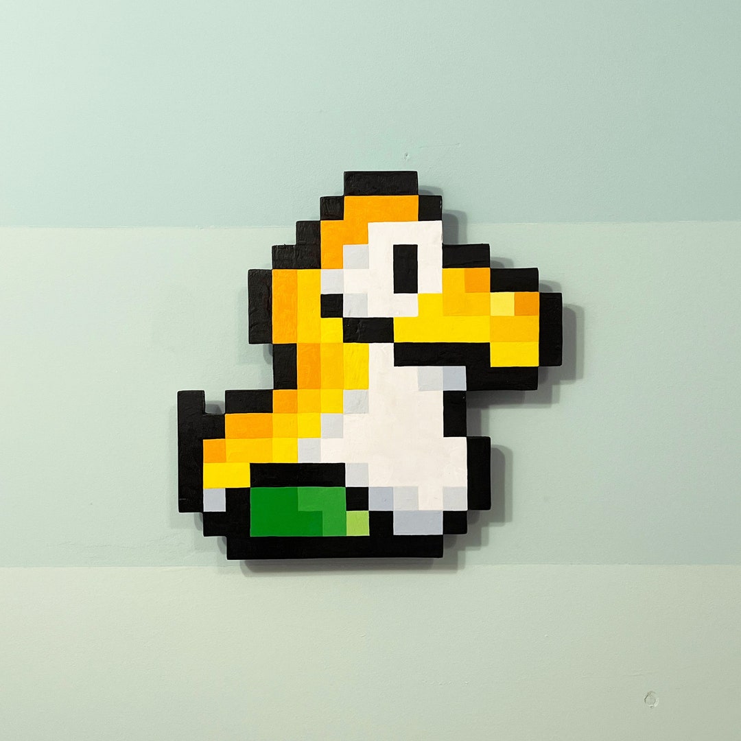 Yellow Baby Yoshi (wood) - Etsy