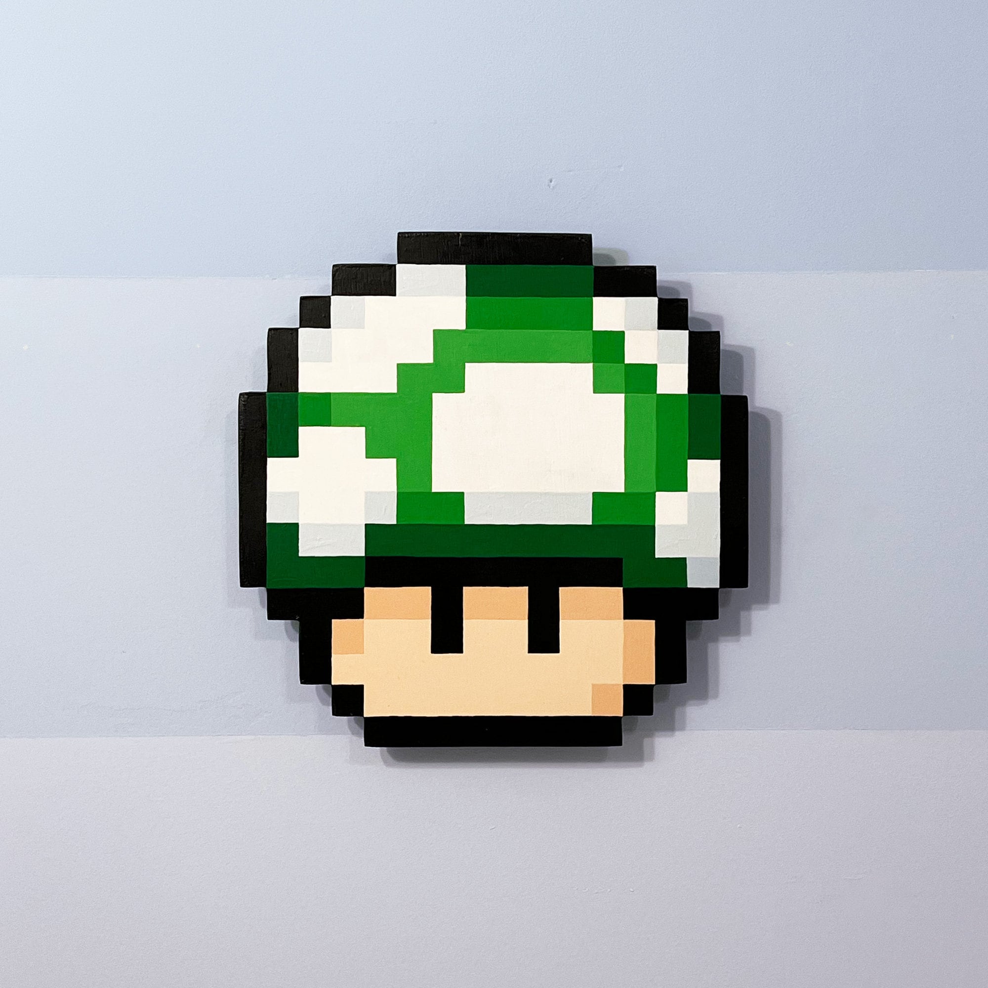 Mario 8 Bit Mushroom Grid
