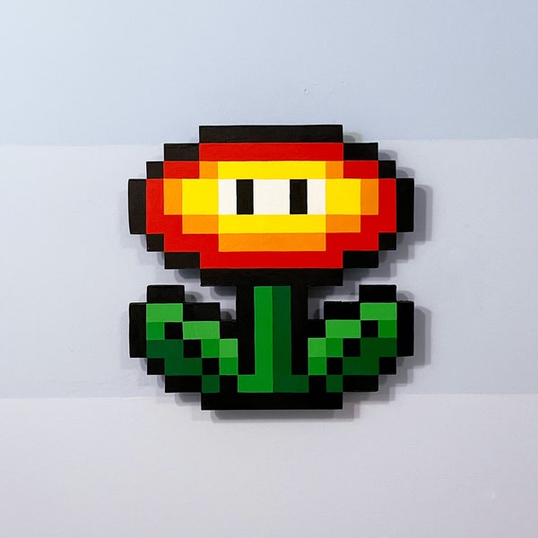 Mario Fire Flower - Etsy