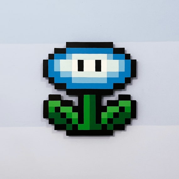 Pixel Mario Flower Mario Flower Sticker Mario Flower Fire Discover