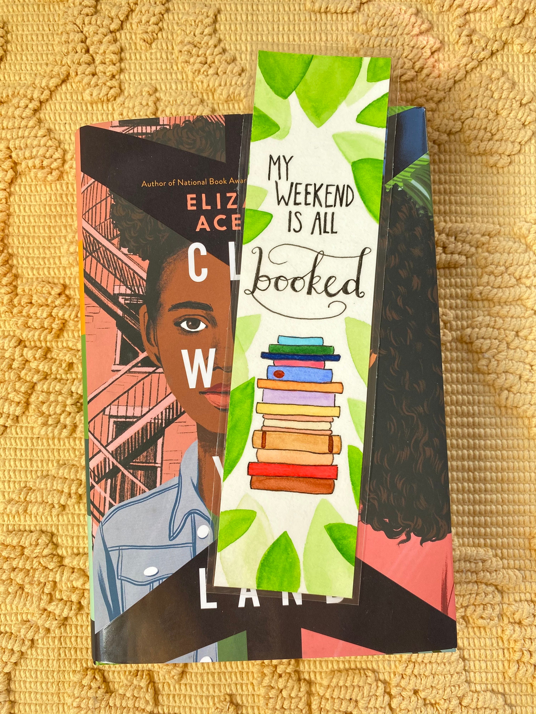 My Weekend is All Booked Quote Bookmark - Etsy