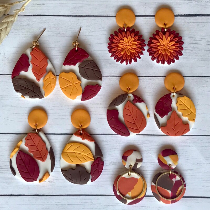 Autumn Earrings - Etsy