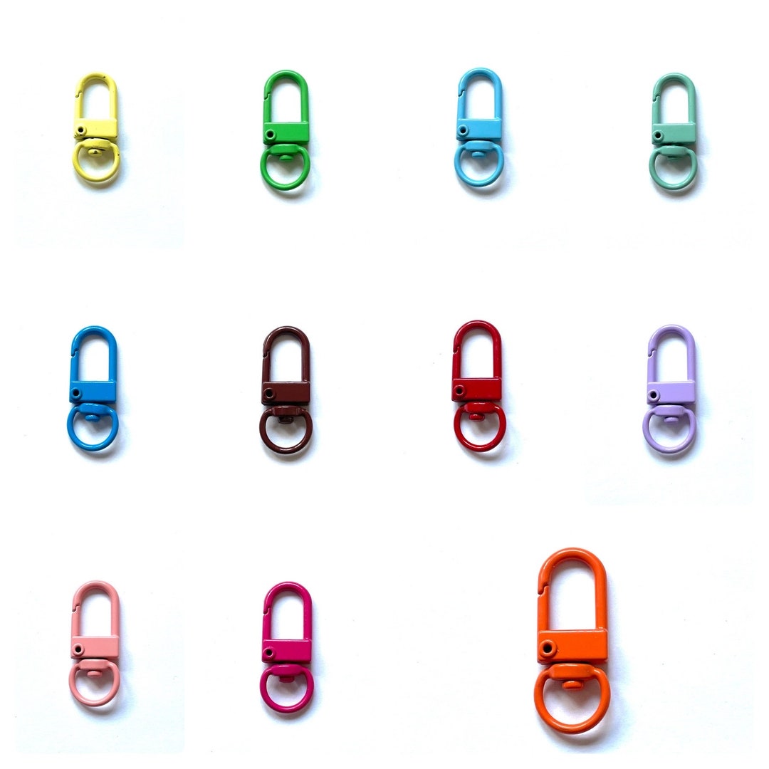 Coloured Rotating Lobster Clasp - Etsy