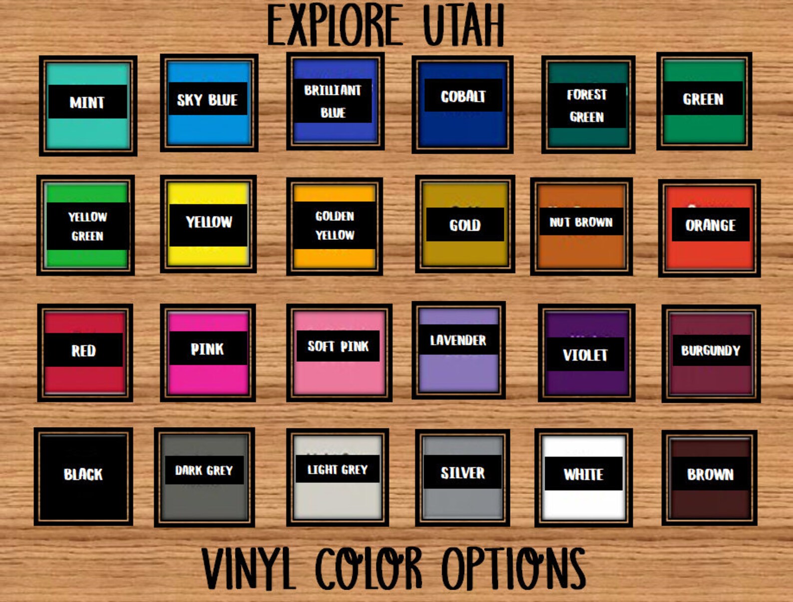 Explore Utah Vinyl Sticker - Etsy