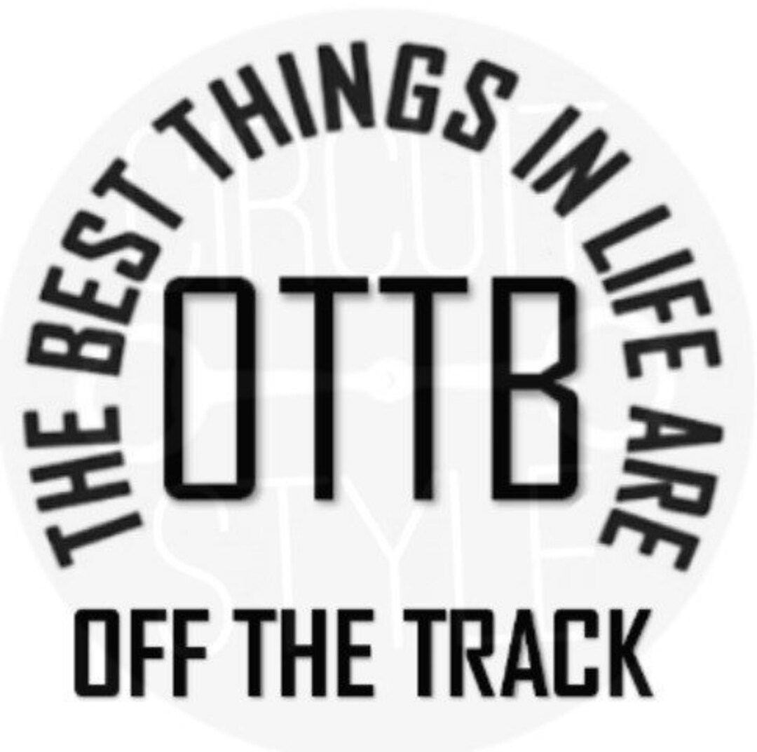 The OTTB Decal - Etsy