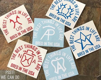 The Breed Logo Decal choose Your Breed Logo - Etsy