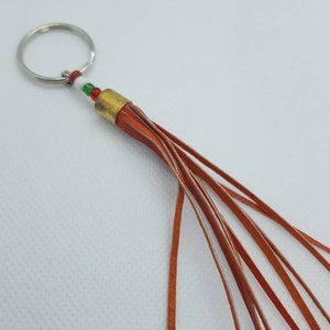 Leather Keyring, African Keyholder, Handbag Charm, Keychain - Etsy