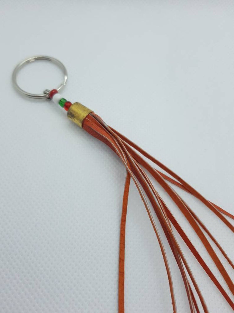 Leather Keyring, African Keyholder, Handbag Charm, Keychain - Etsy