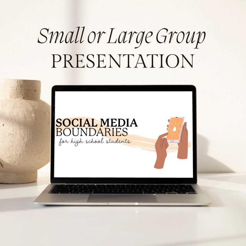 Social Media Boundaries Powerpoint Presentation for High School ...