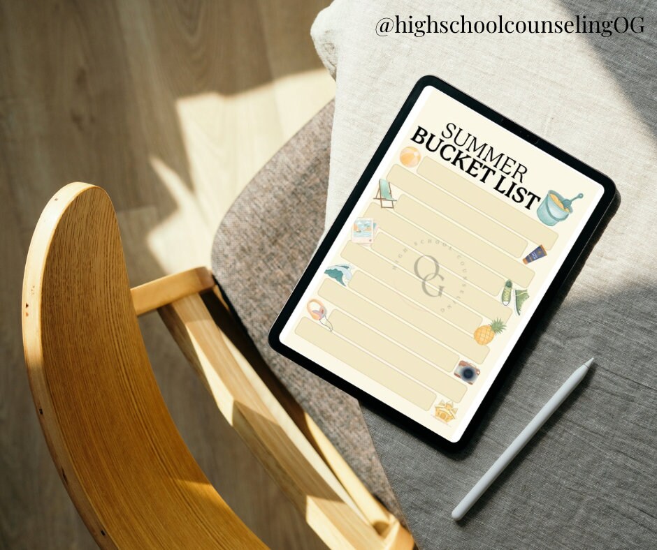 Summer Bucket List and Self Care Activity. PDF and Google Slides ...