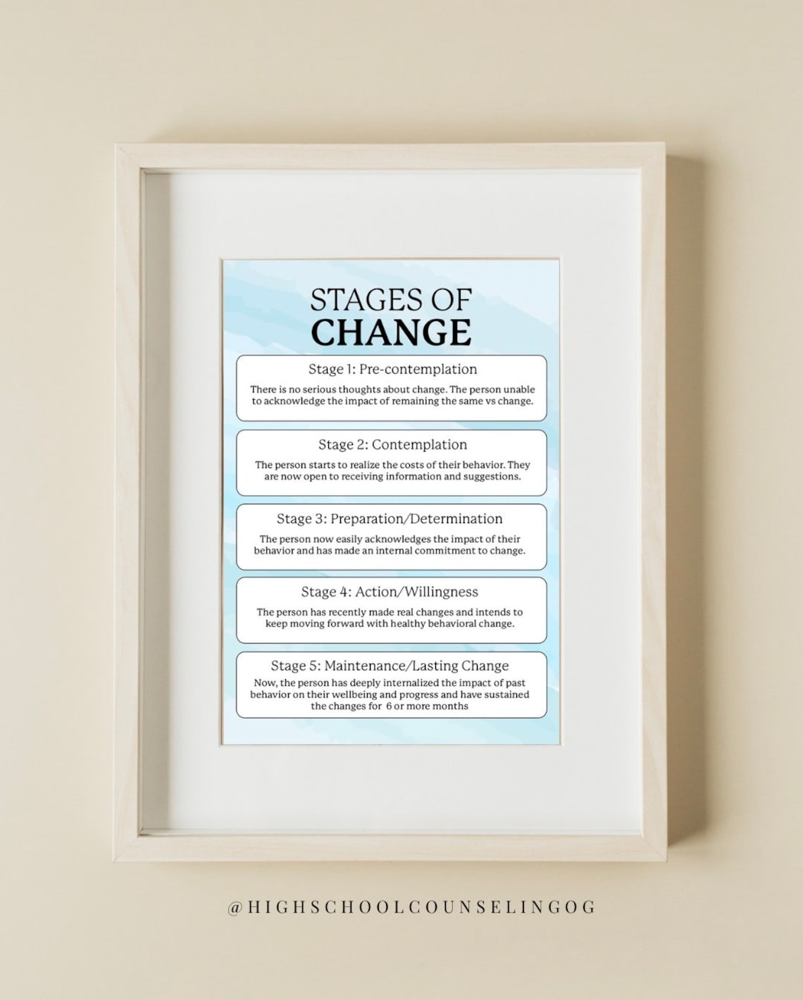 Making a Change, Motivational Interviewing for High School. Inspire ...