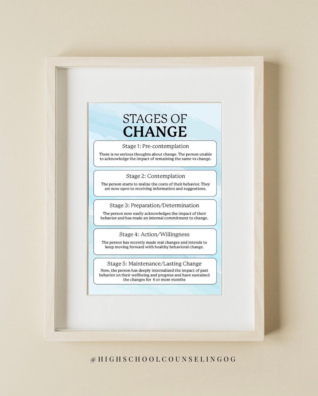 Making a Change, Motivational Interviewing for High School. Inspire ...