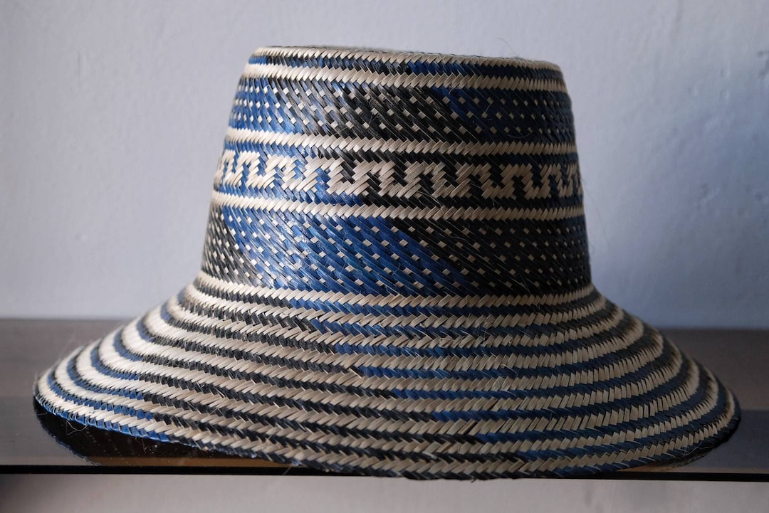 SOMBRERO WAYUU. Wayùu Sun/summer Hat, Handwoven From 100% Mawisa Palm's ...
