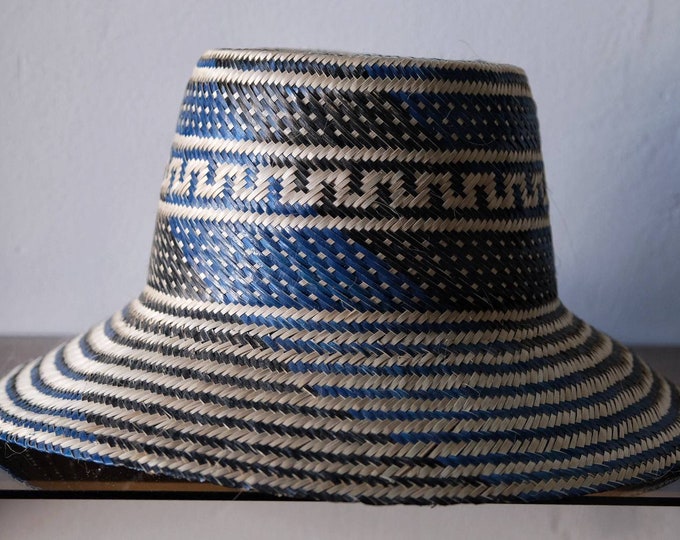 SOMBRERO WAYUU. Wayùu Sun/summer Hat, Handwoven From 100% Mawisa Palm's ...