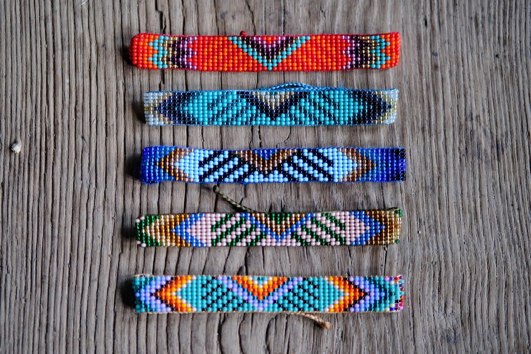 INTI Bracelets.inga-kamëntša Natives Seed-beads Bracelets,design ...