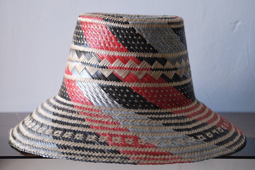 SOMBRERO WAYUU. Wayùu Sun/summer Hat, Handwoven From 100% Mawisa Palm's ...