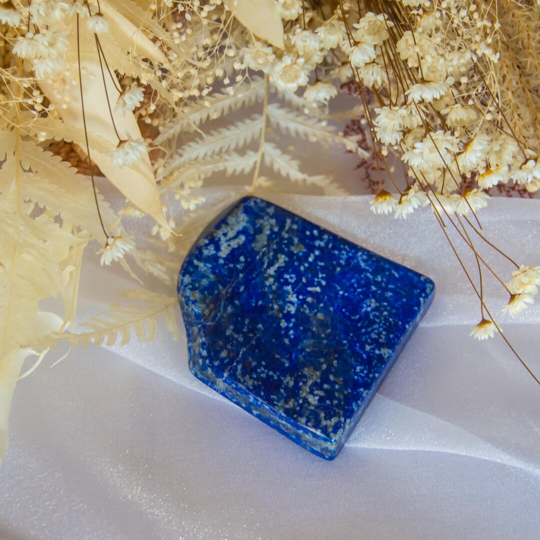 Blue Lapis Lazuli Slab, Natural Lapis Lazuli Crystal Slab - Etsy