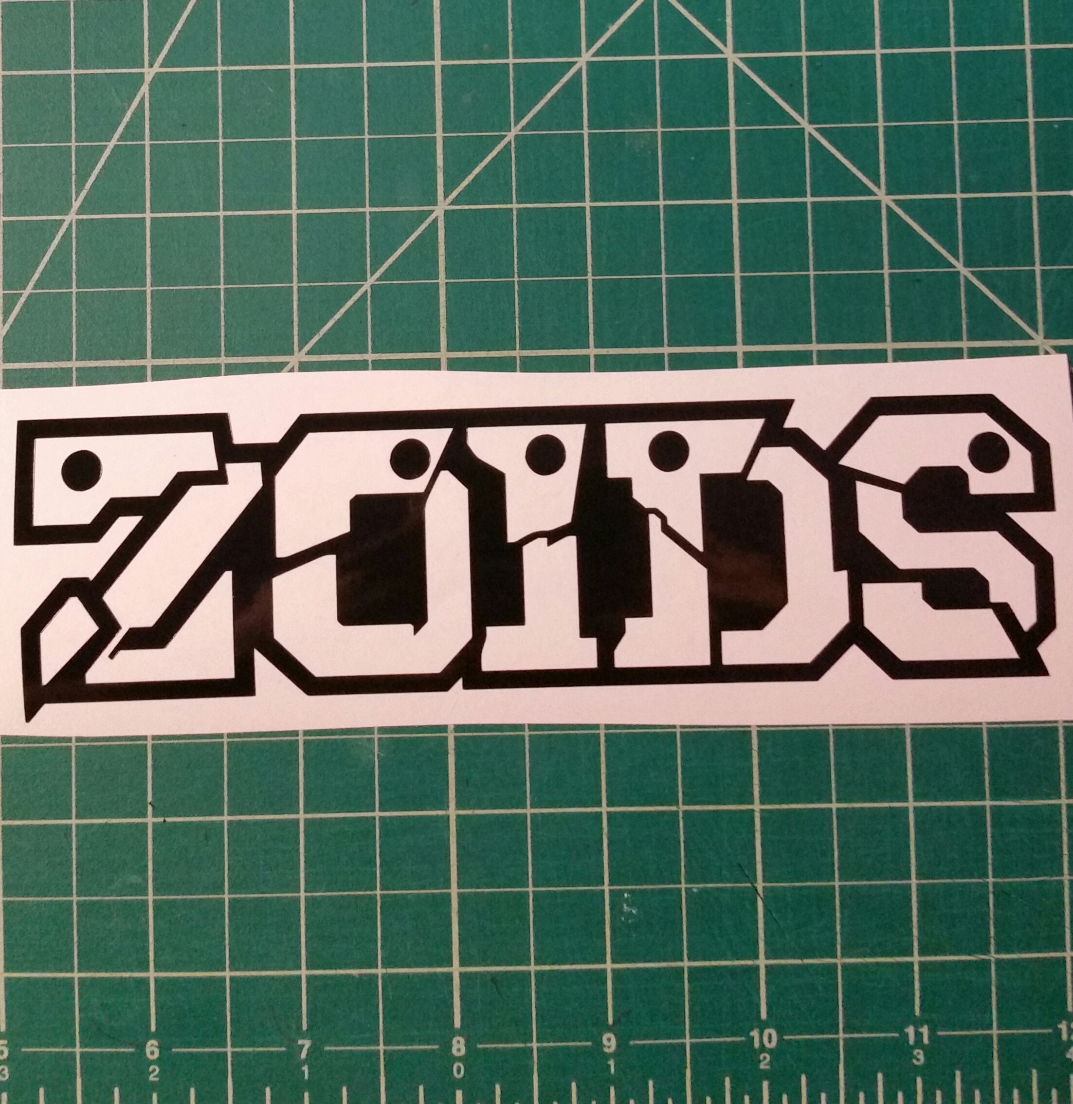 ZOIDS Logo Decal - Etsy Canada