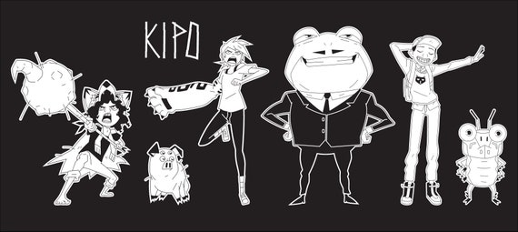 Kipo Character Decals | Etsy