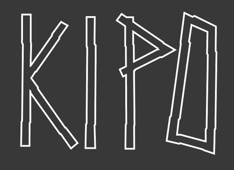 Kipo Logo Decal - Etsy