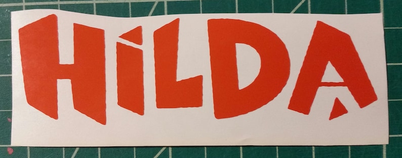 Hilda Logo Decal - Etsy