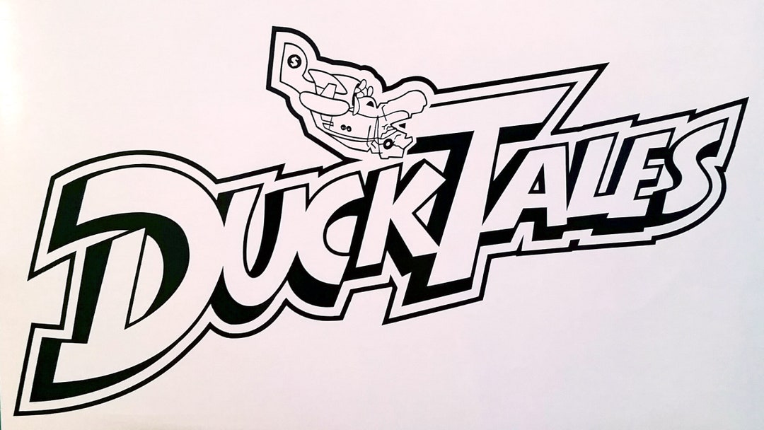 Ducktales Logo Decal - Etsy